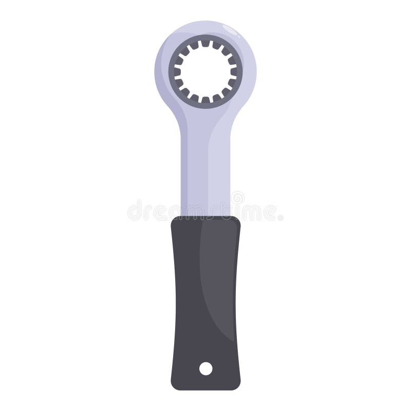Socket Wrench Tool Fixing Mechanical Engineering Equipment Stock Vector ...