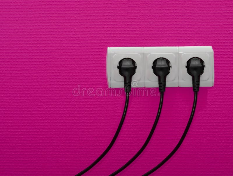 Sockets stock image. Image of connect, connector, double - 18771409