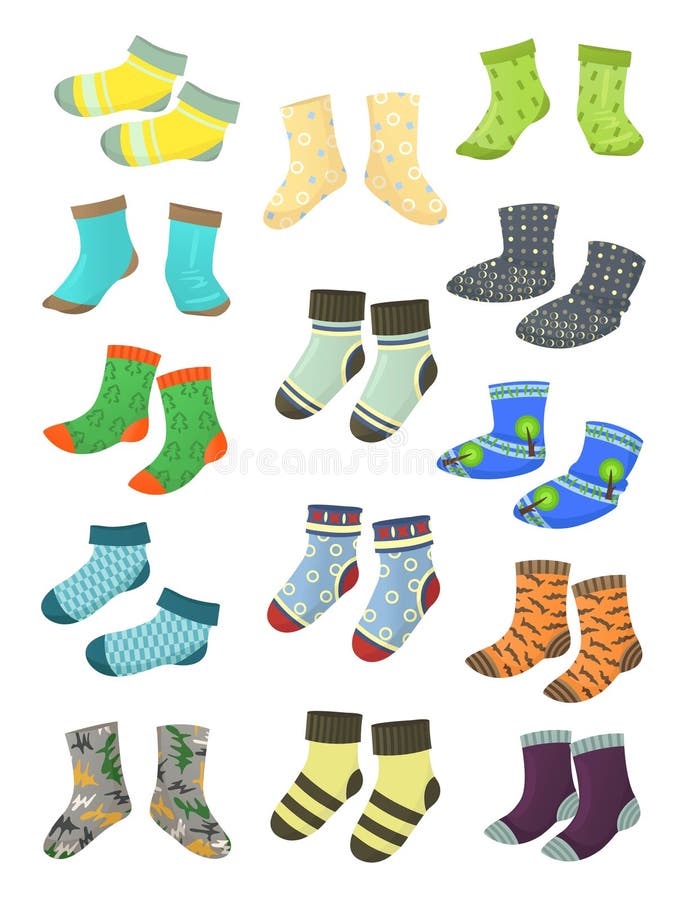 Sockor Stock Illustrationer, Vektorer, & Clipart – (74,738 Stock ...