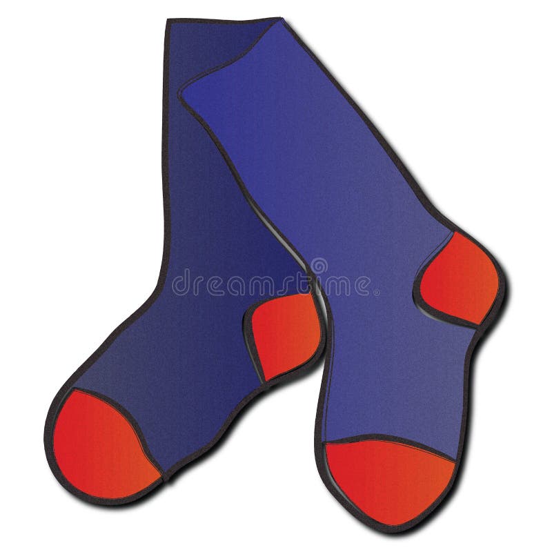 Strumpor, Strumpor, Strumpor! Stock Illustrationer - Illustration av ...