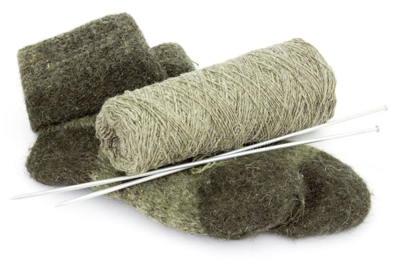 Socks made from wool stock photo. Image of close, traditional - 16849784