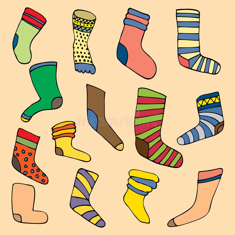 Odd Socks Stock Illustrations – 50 Odd Socks Stock Illustrations ...
