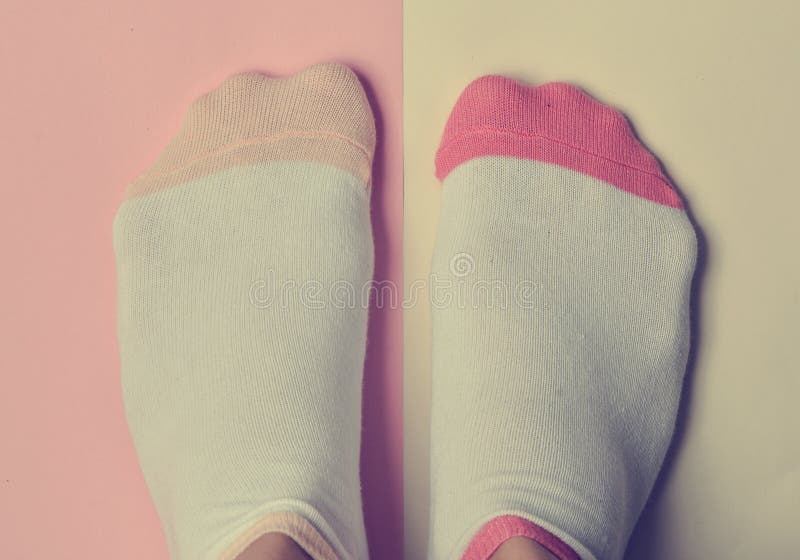 Socks top view stock image. Image of accent, colorful - 130403831