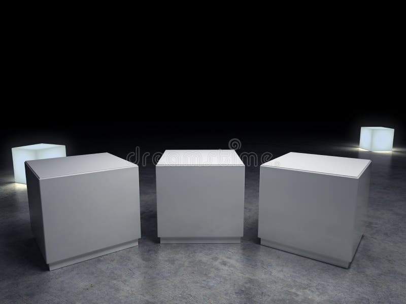 Socle vide illustration stock. Illustration du produit - 44291050