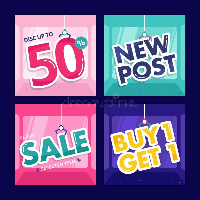 Collection of Discount Numbers for Sale Poster with Claw Machine ...