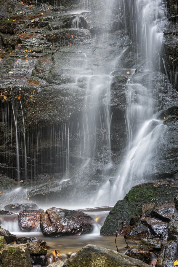 Soco Falls Near Cherokee, North Carolina 2 Stock Photo - Image of river ...