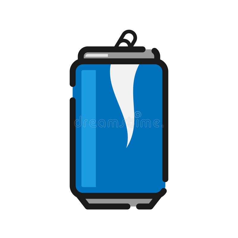 Soda Aluminium Can Icon, Vector Illustration Stock Vector ...
