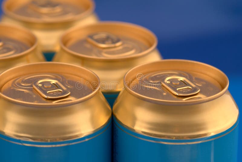 Soda (beer) Cans Pyramid Picture. Image: 8943878