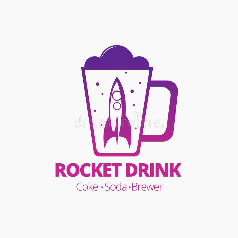 Soda and brewl rocket logo stock vector. Illustration of bakery - 255319851