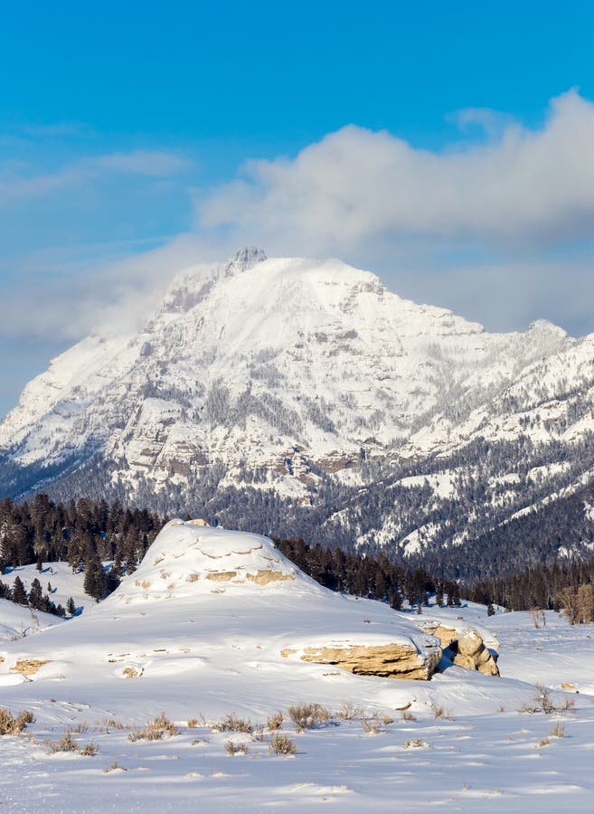 Soda Butte stock image. Image of national, wyoming, soda - 37888739