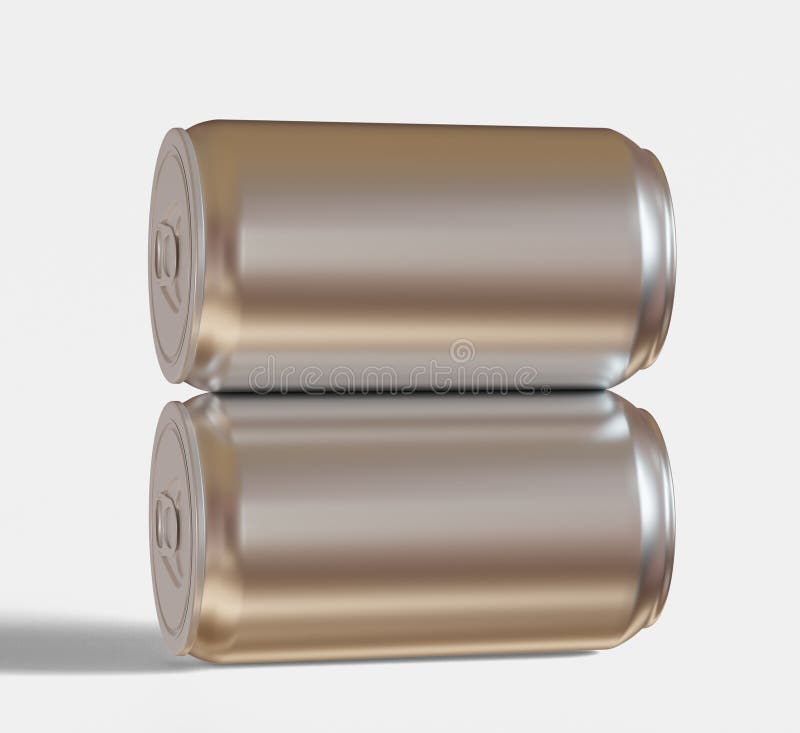 Soda Can Metalic Texture and Shiny Stock Illustration - Illustration of ...