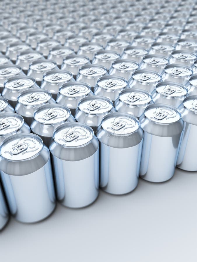 Soda cans stock illustration. Illustration of silver - 67366828