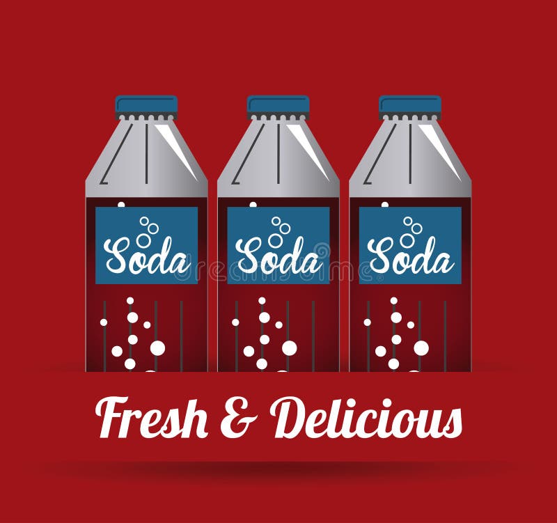 Soda design stock vector. Illustration of refreshment - 45173810