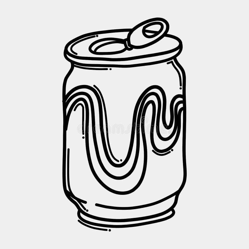 Soda Can Line Drawing Stock Illustrations 696 Soda Can Line Drawing Stock Illustrations