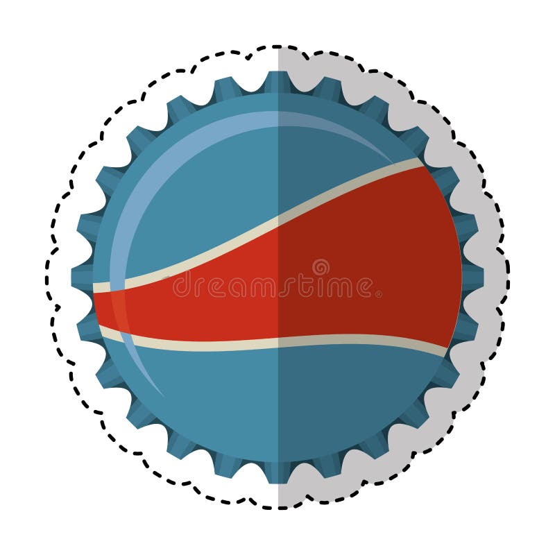 Cap Icon. Soda And Drink Design. Vector Graphic Stock Illustration ...