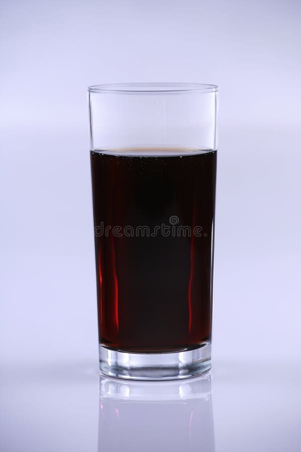 Soda Pop In Tall Glass Picture. Image: 7956987