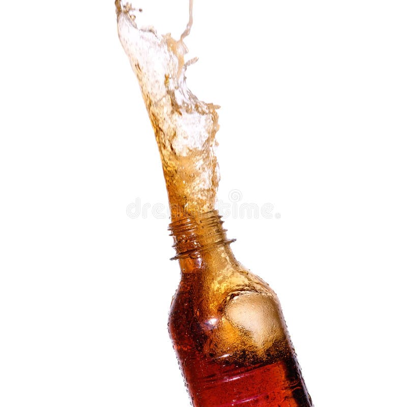 Orange soda splash stock photo. Image of cups, edible - 16360542