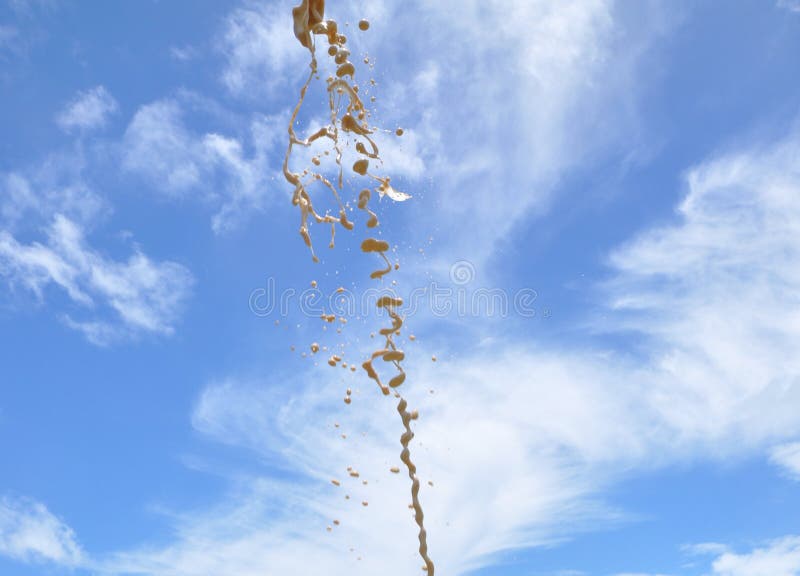 Soda Stream in the Sky stock image. Image of sodapop - 61801381