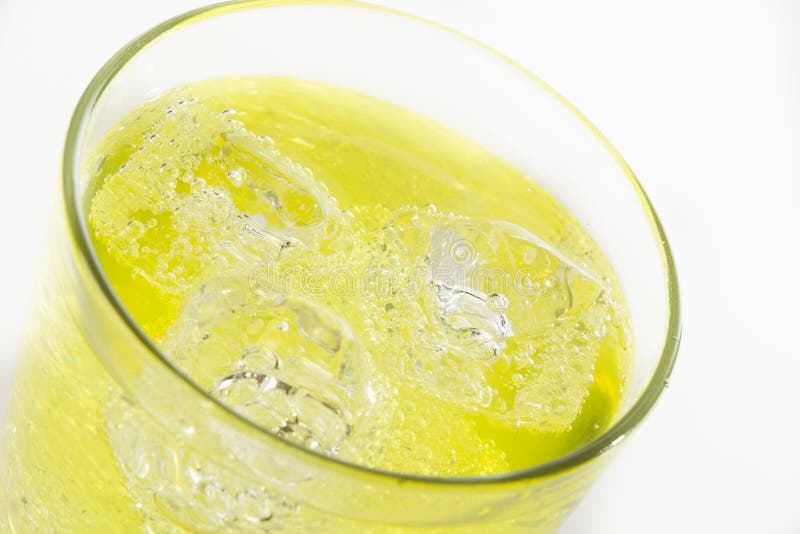 Soda Verde De La Bebida De La Energía Foto de archivo - Imagen de ...