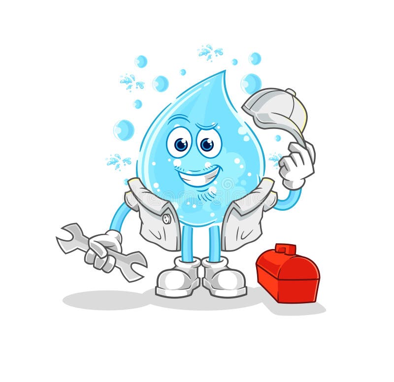 Soda Water Mechanic Cartoon. Cartoon Mascot Vector Stock Vector ...
