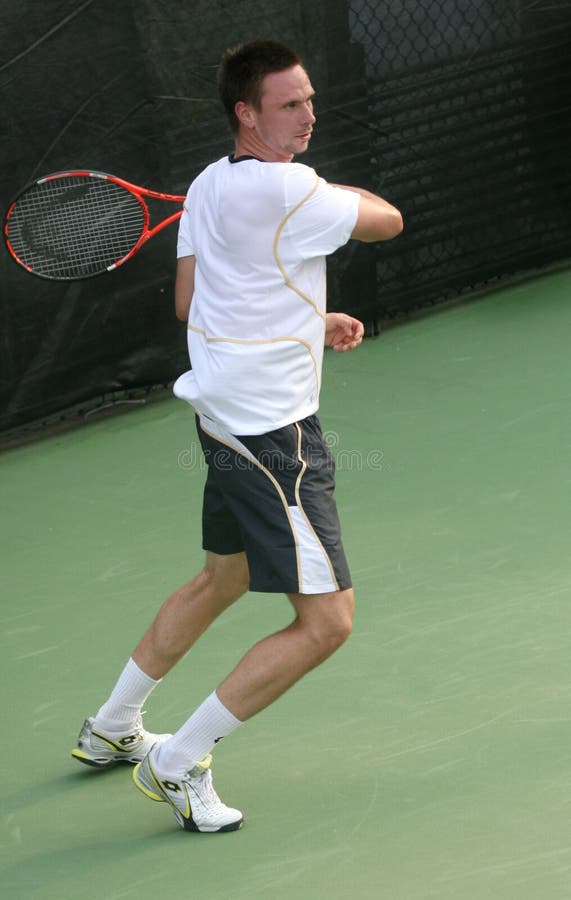 Soderling: Tennis Player Forehand Editorial Stock Image - Image of ...