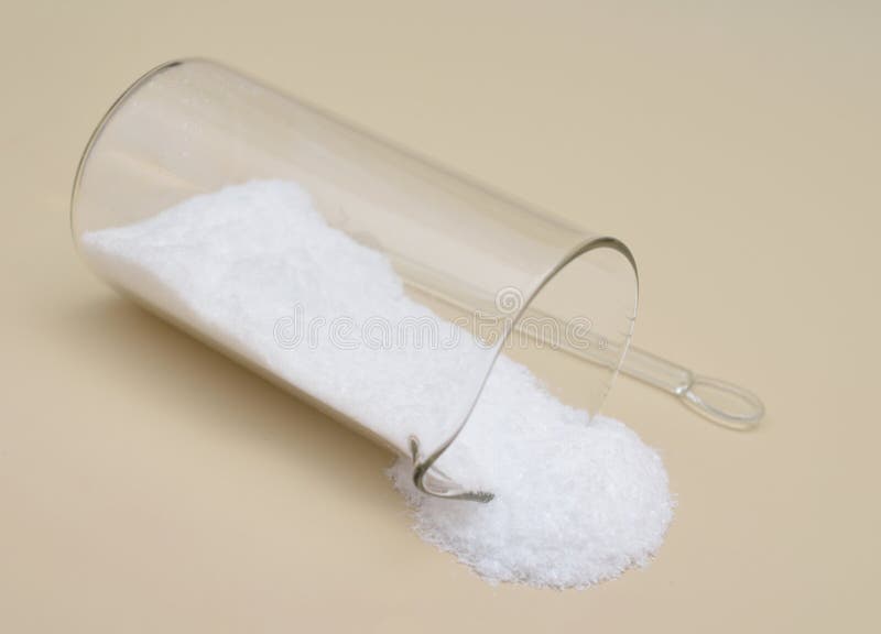 Sodium Acetate, CH3COONa the Sodium Salt of Acetic Acid Stock Image ...