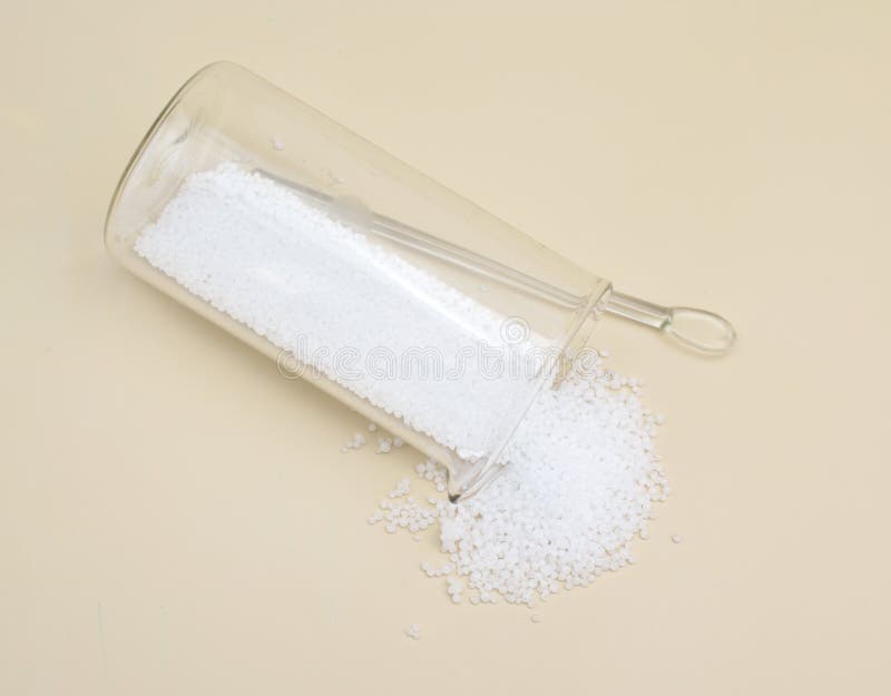 Sodium Hydroxide, Also Known As Lye and Caustic Soda. Stock Photo ...