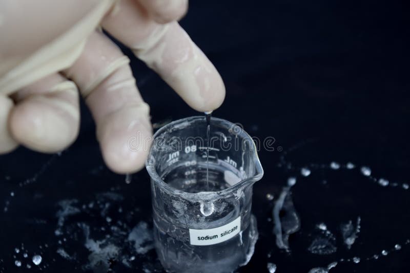 Sodium silicate liquid stock photo. Image of silica - 209032914