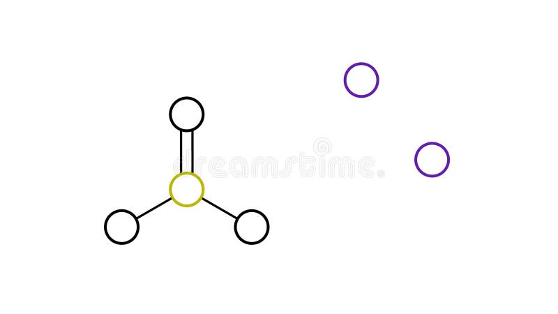 Sodium Sulfite Molecule, Structural Chemical Formula, Ball-and-stick ...