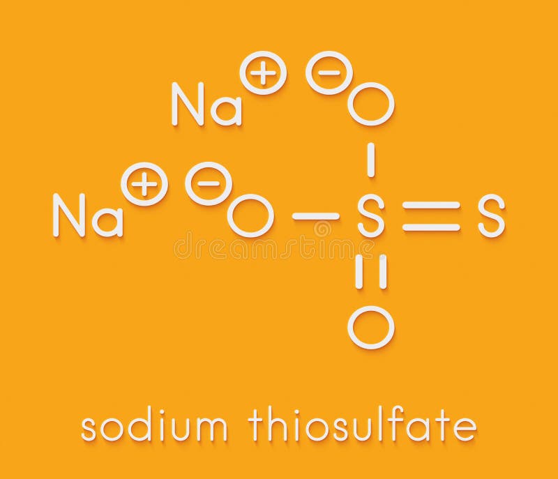 3d Structure Of Sodium Mercaptopyruvate, An Enzyme That Catalyze Stock ...