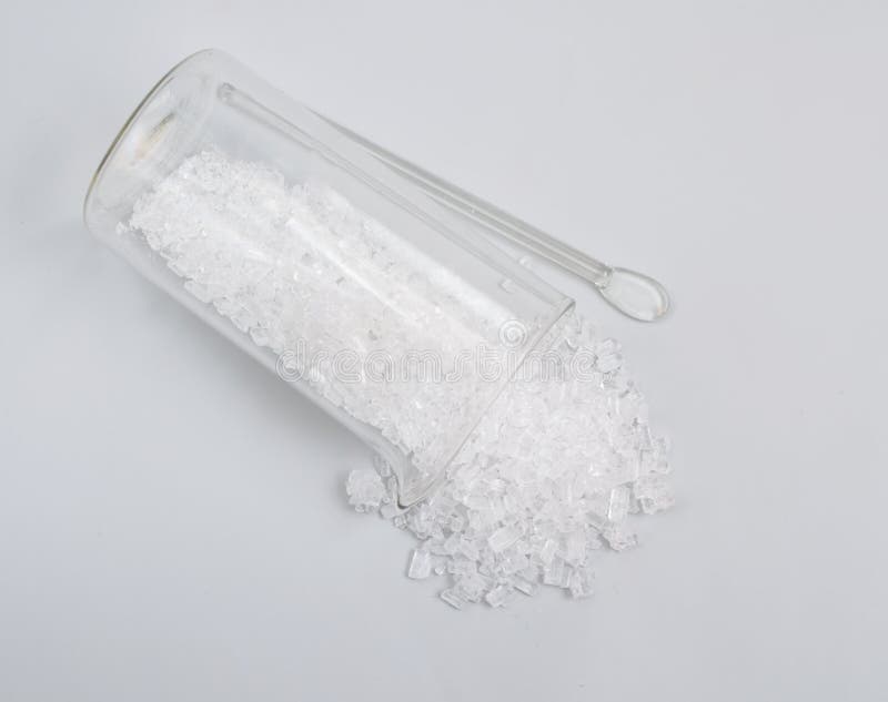 Sodium Thiosulfate or Sodium Thiosulphate Stock Photo - Image of ...