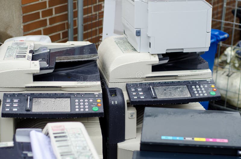 Broken Multi Function Printers Stock Photos - Free & Royalty-Free Stock ...