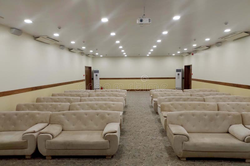 Sofa Arrangement in Banquet Hall Stock Photo - Image of banquet, halls: 268522440