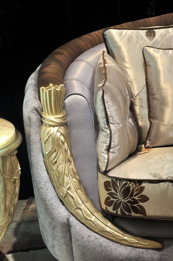 Sofa handle in detail stock image. Image of featured - 19383689