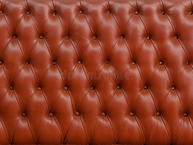 Sofa with Red Leather Texture Stock Photo - Image of couch, textured ...