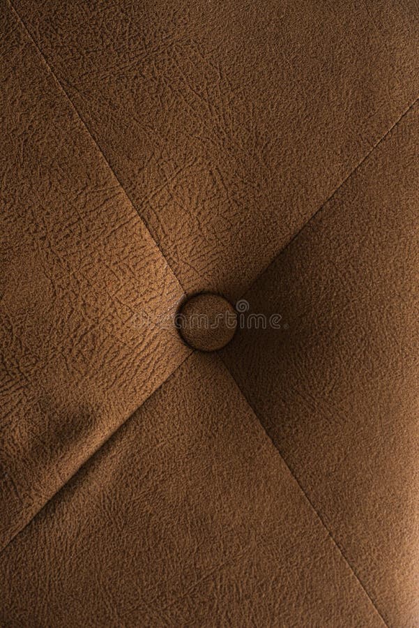 The Sofa Surface is Made of Leather. Stock Photo - Image of cotton ...