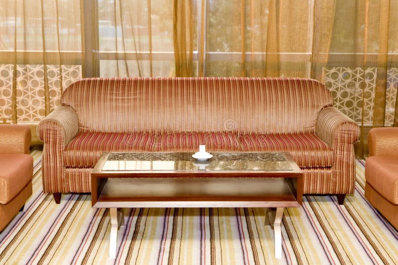 Modern Round Red Sofa stock photo. Image of lifestyle - 10256120