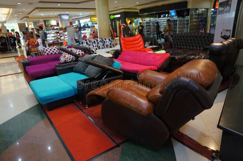 Sofa editorial stock photo. Image of city, exhibition - 60611063