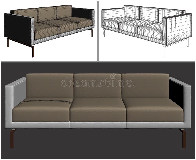 Sofa Vector stock vector. Illustration of figure, living - 70579933
