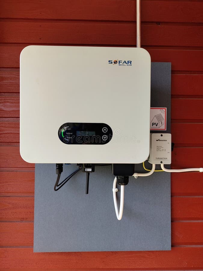 Sofar Solar Inverter in Action Editorial Photography - Image of ...