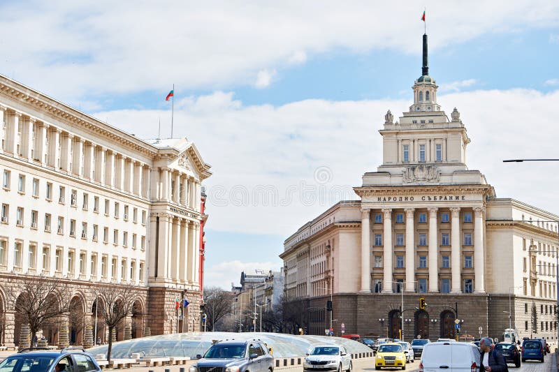 Sofia, Bulgaria, March 30, 2023 Independence Square in Sofia Editorial ...