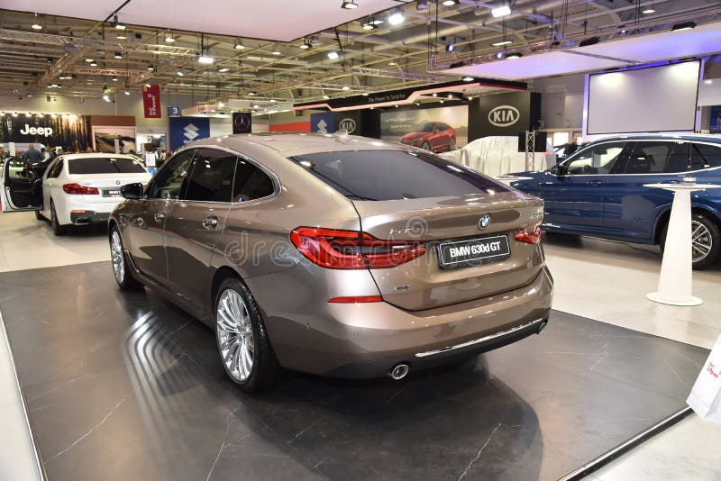 Sofia, Bulgaria, October 13-2017: BMW 6-er GT 630d at Sofia Motor Show ...