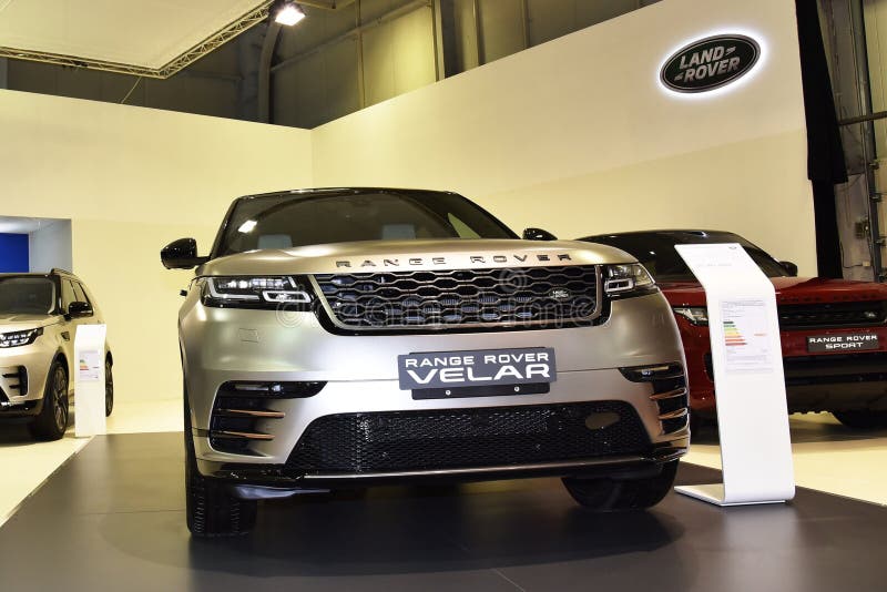Sofia, Bulgaria, October 13-2017: Land Rover Range Rover Velar at Sofia ...
