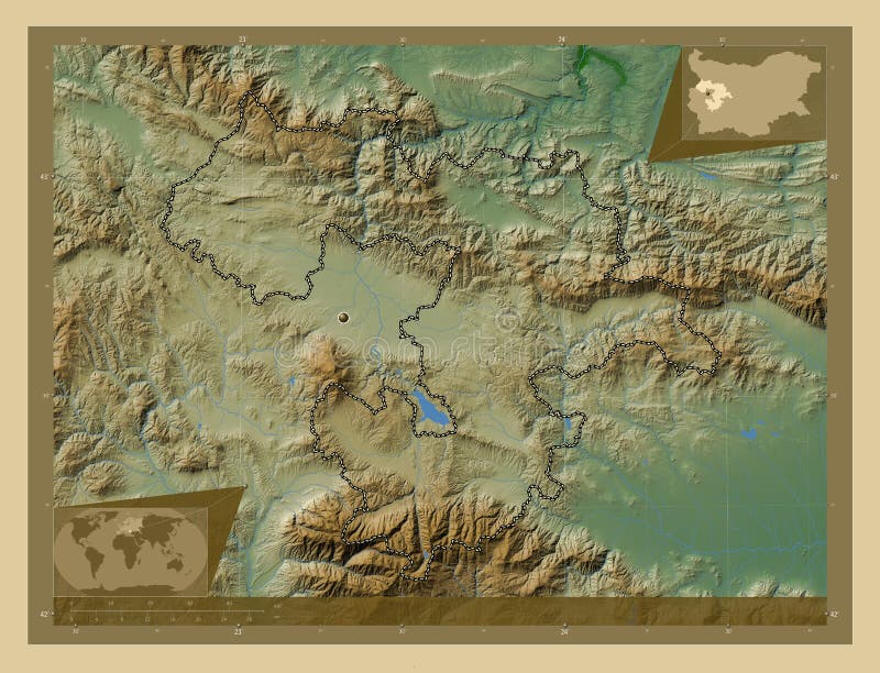 Sofia, Bulgaria. Physical. Capital Stock Illustration - Illustration of ...