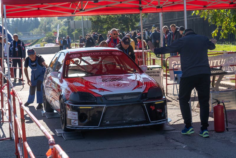 Sofia, Bulgaria - 09.24.2022: Sofia Rally - Pista Sofia 2022 Editorial ...