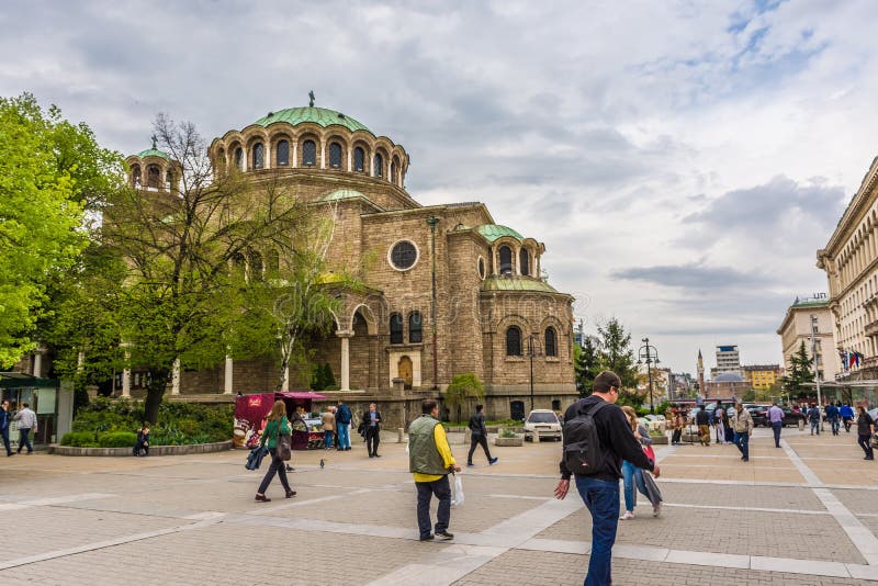 Sofia, Capital City of Bulgaria Editorial Stock Photo - Image of east ...