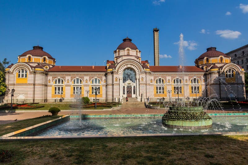 Sofia History Museum Building in Sofia, Bulgar Stock Photo - Image of ...