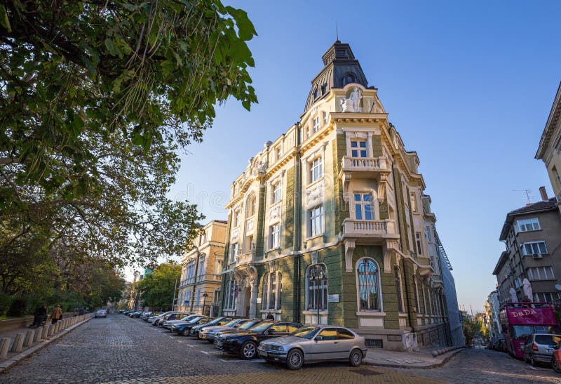Sofia streets editorial stock image. Image of bulgarian - 47684324