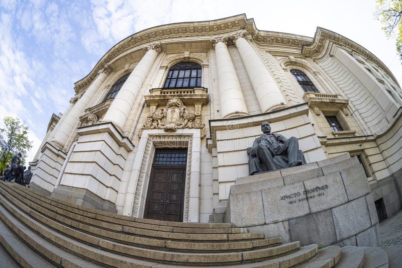 The Sofia University Building in Sofia, Bulgaria Editorial Photo ...