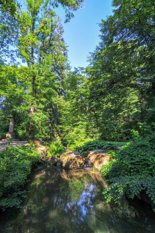 Sofiyivsky Park - Uman, Ukraine Stock Image - Image of spring, nature ...